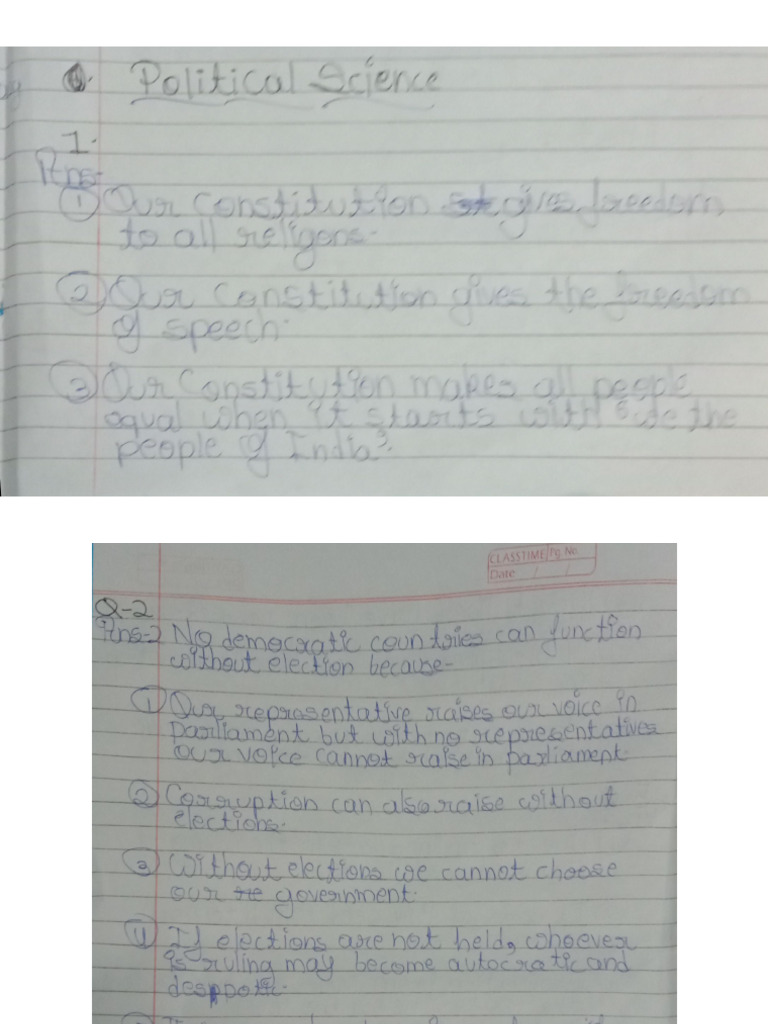 Political Science Paper | PDF