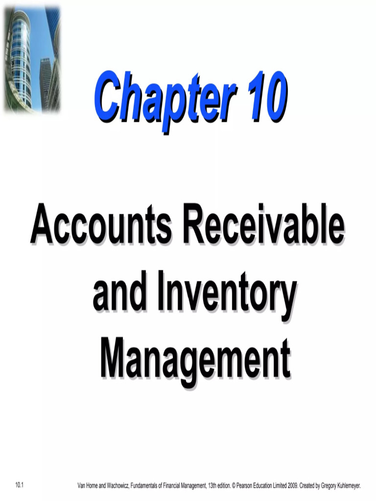 FM II Chapter 04 & 05 PT III, Managing Current Assets Financing | PDF