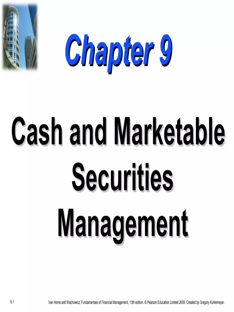 FM II Chapter 04 & 05 PT II, Managing Current Assets Financing Current | PDF