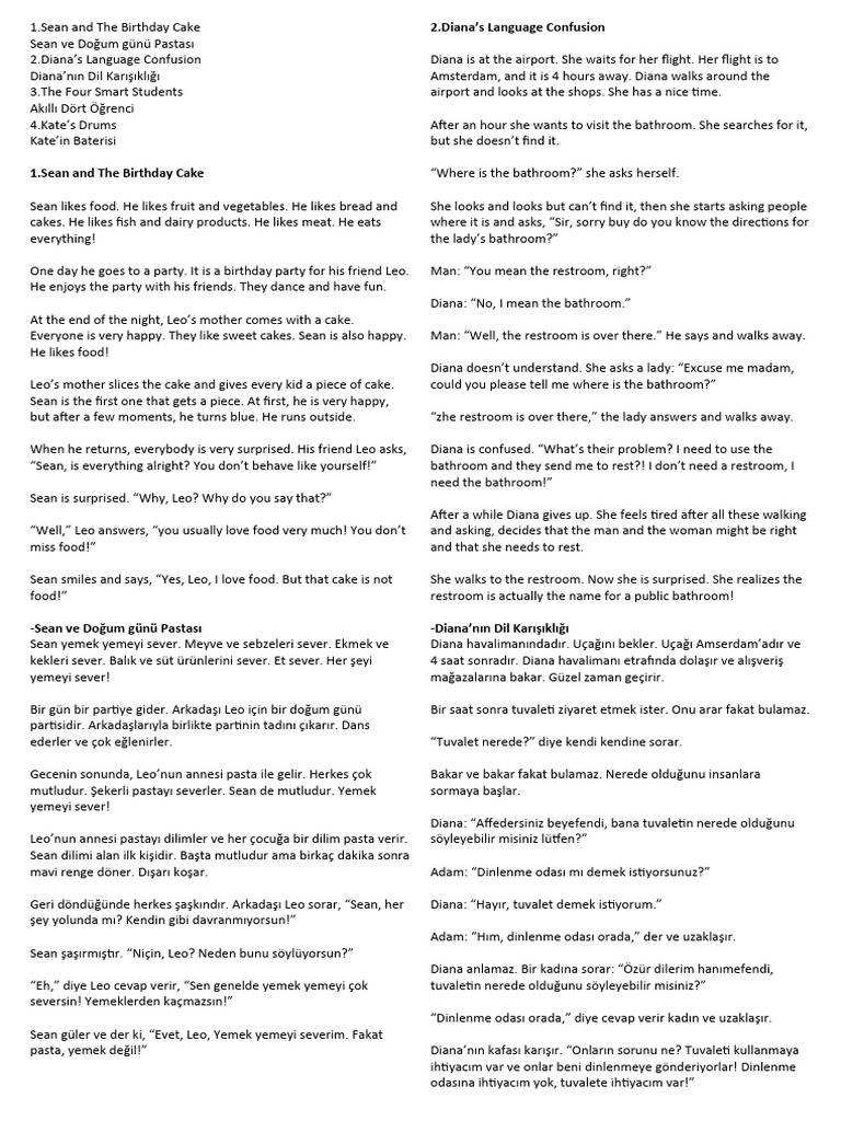 Four Stories | PDF