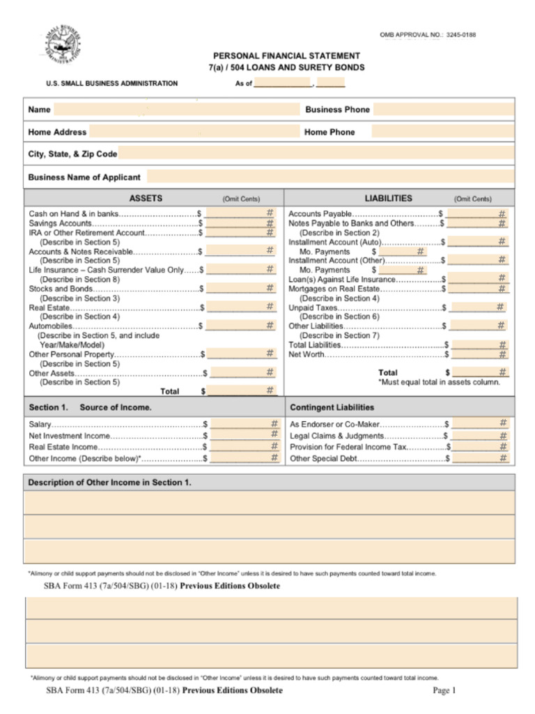 SBA | PDF