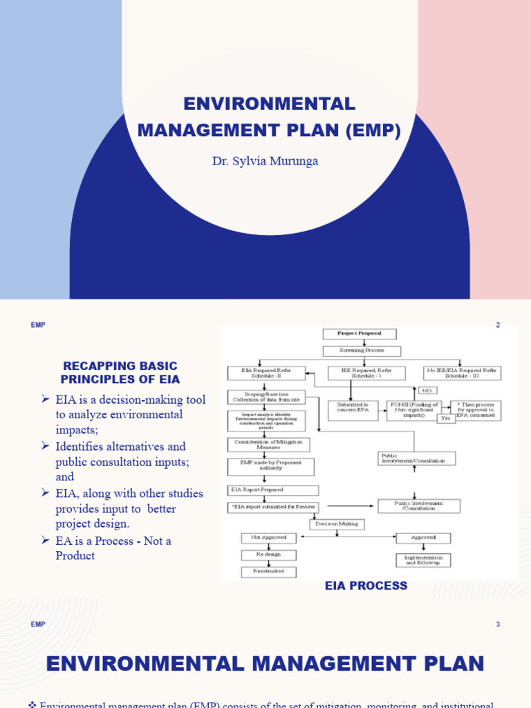 EBE 2502 Environmental Management Plan (EMP) | PDF | Environmental Impact Assessment ...