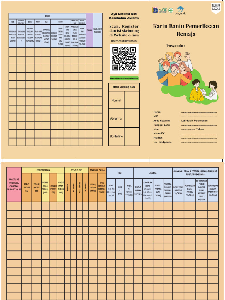 Kartu Bantu Remaja | PDF