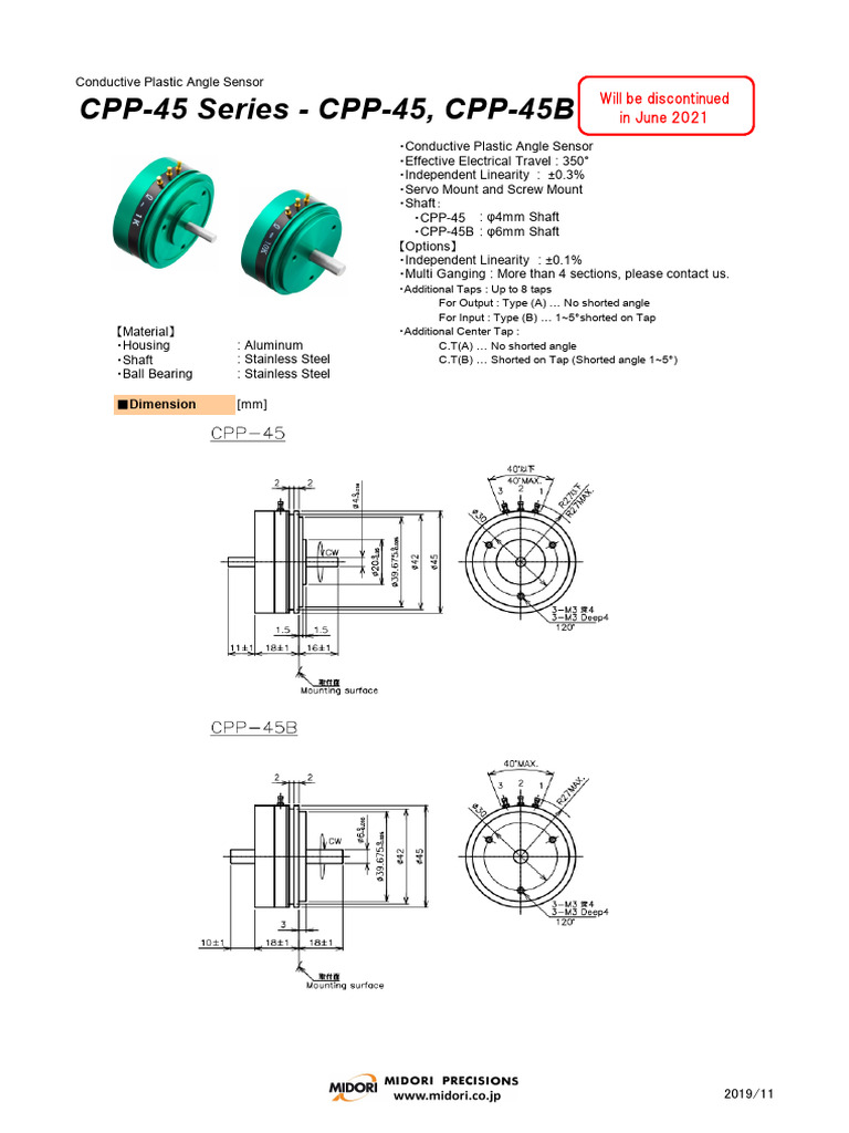 CPP-45xe Rev A | PDF | Electrical Resistance And Conductance ...
