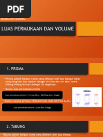 Rumus Luas Dan Volume Bangun Ruang | PDF