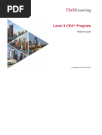 CFA Level 2 Cheat Sheet | PDF | Free Cash Flow | Valuation (Finance)