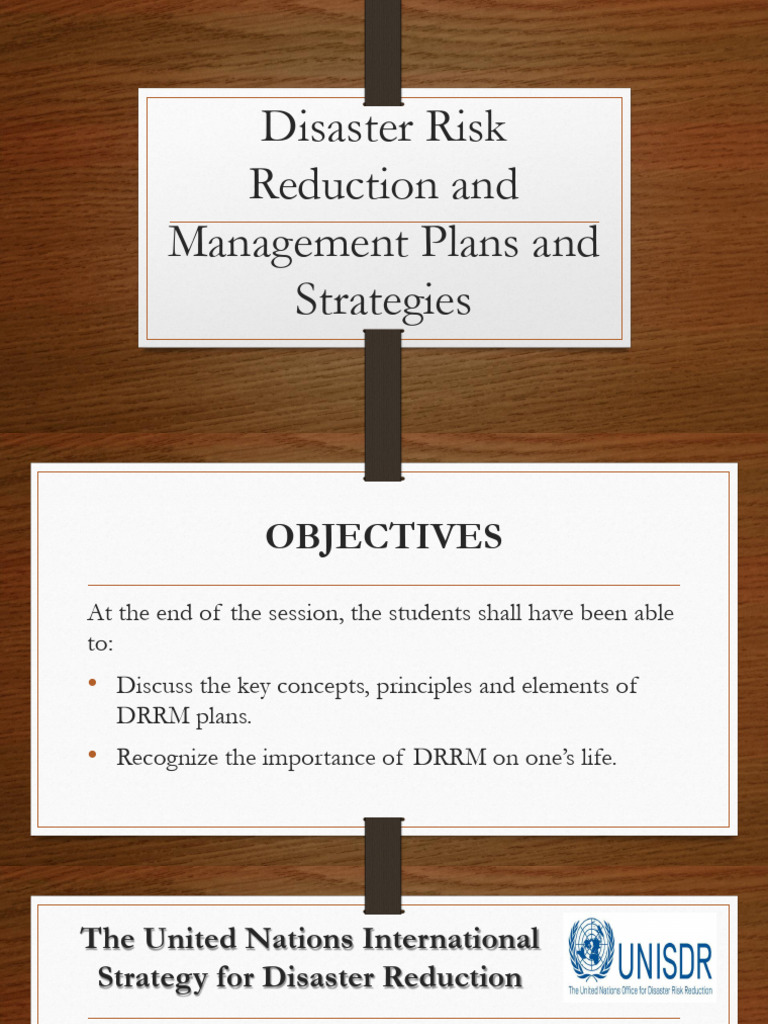 DRRM Plans and Strategies | PDF | Disaster Risk Reduction | Hazards