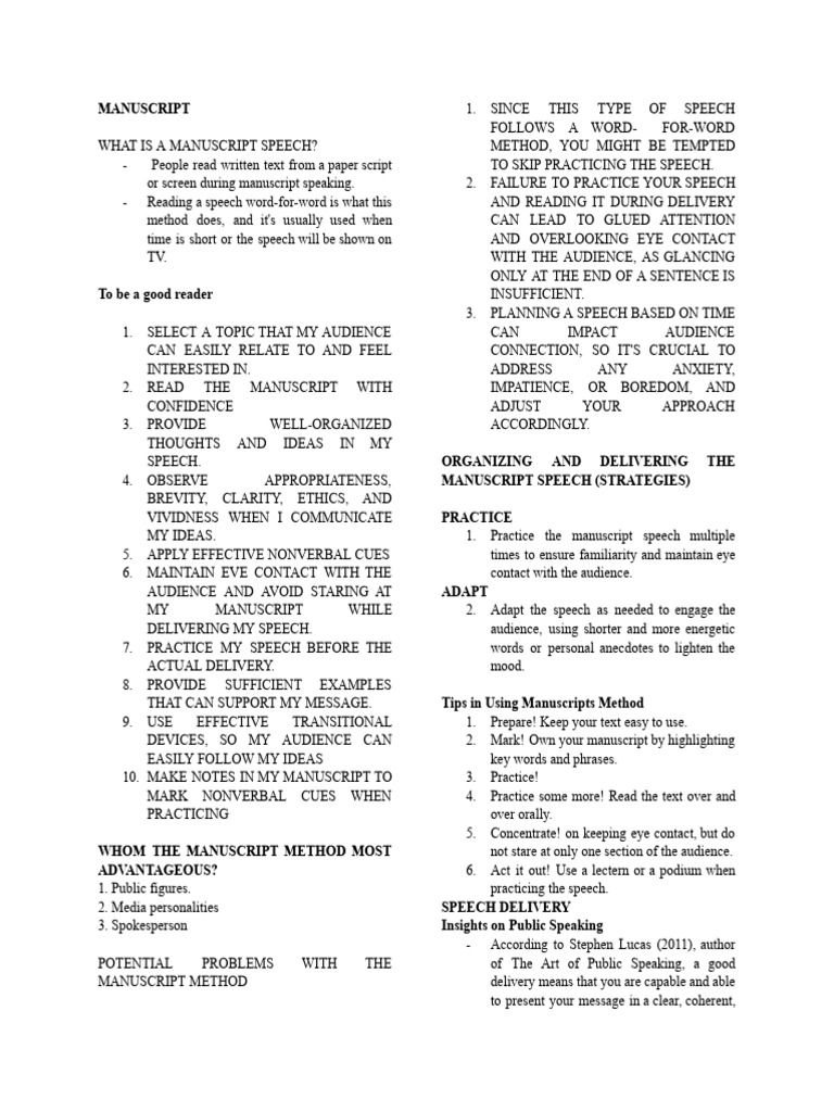 Speeches | PDF | Argument | Rhetoric