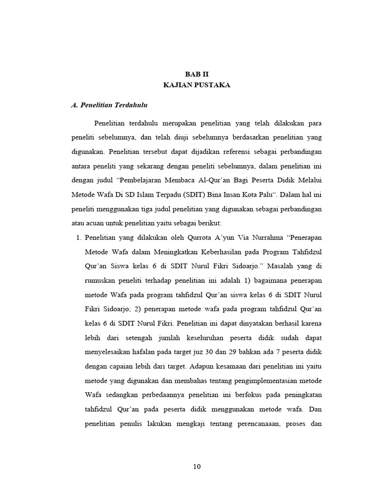 BAB 2 Ino REVISI | PDF