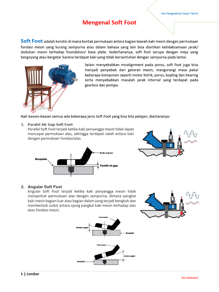 Memahami Soft Foot pada Mesin | PDF