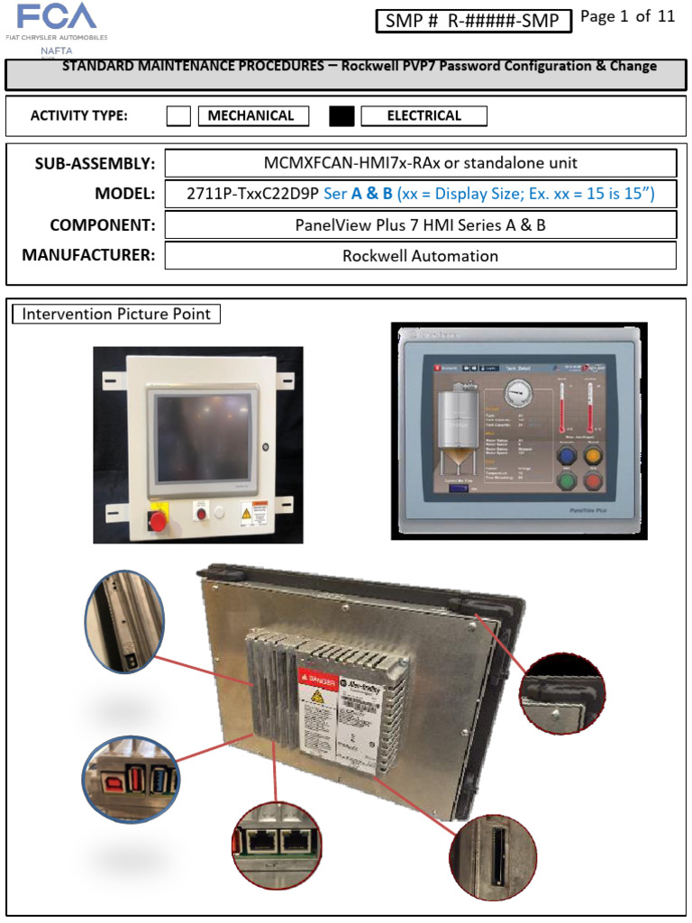 PanelView Plus 7 - Ser A Ser B Startup Procedure | PDF | Usb Flash ...