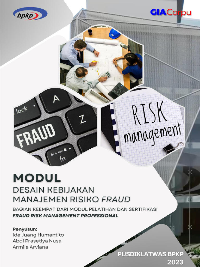 Modul 4. FRMP. Desain Kebijakan Manajemen Risiko Fraud | PDF | Bisnis ...