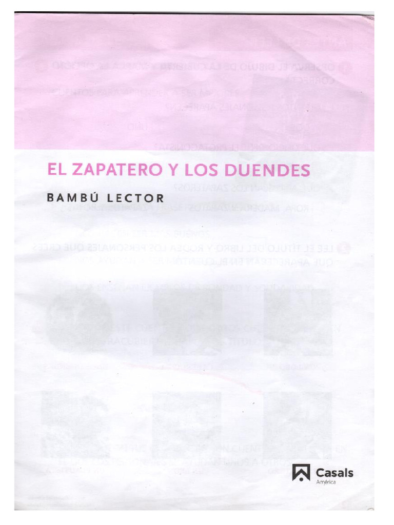 El Zapatero y Los Duendes | PDF