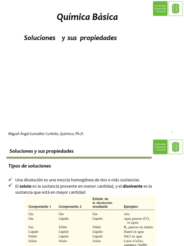 2.capitulo 5 SOLUCIONES Y SUS PROPIEDADES | PDF | Solubilidad | Coloide