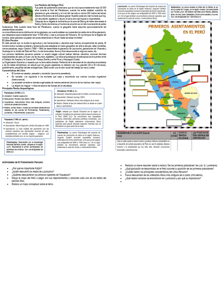 Mapa de Cultura Andina-1 | Descargar gratis PDF | Ciencias de la Tierra