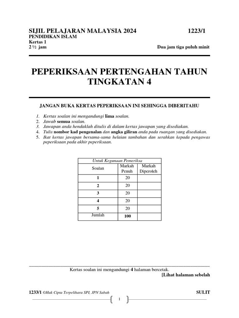 Ting 4 2024 | PDF