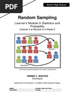 Statistics and Probability: Quarter 3 - Module 14: Identifying The ...