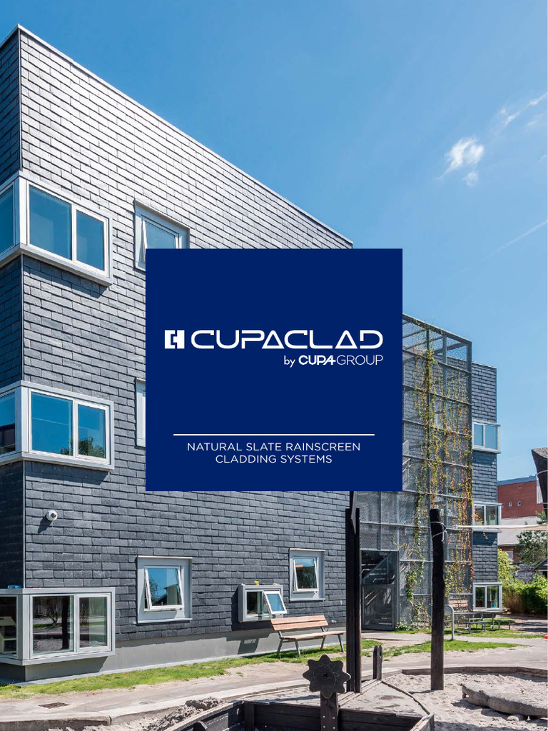 Brochure Natural Slate Rainscreen Cladding Systems Cupaclad Uk | PDF ...