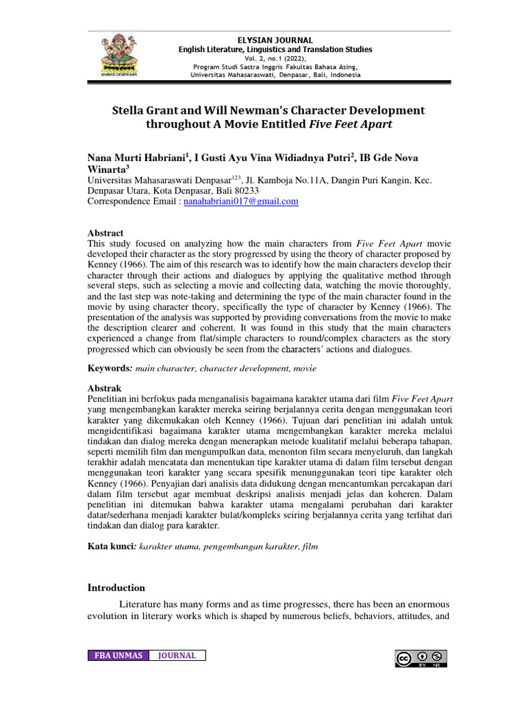 Stella Grant and Will Newman's Character Development Throughout A Movie ...