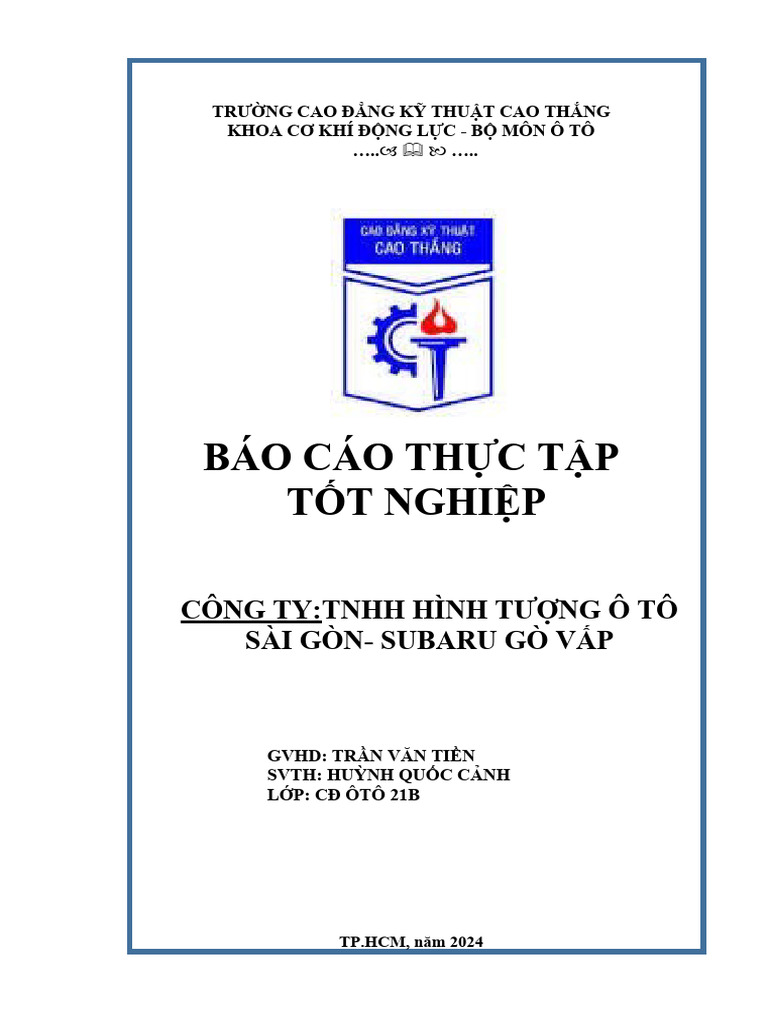 BCTT Chính | PDF