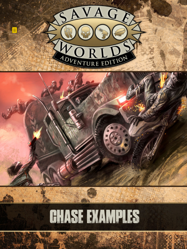 SWADE Chase Examples | PDF | Fafhrd And The Gray Mouser