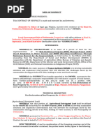 Contract-Of-Usufruct Sample | PDF | Private Law | Environmental Law