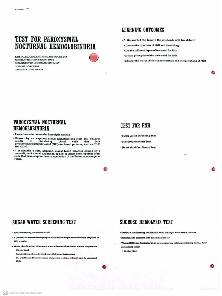 Hema Lab - Paroxysmal | PDF