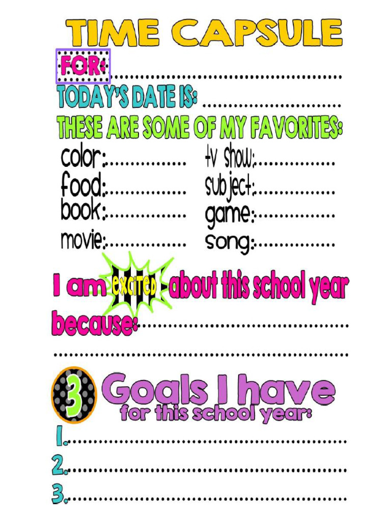 Time-Capsule-Handout | PDF