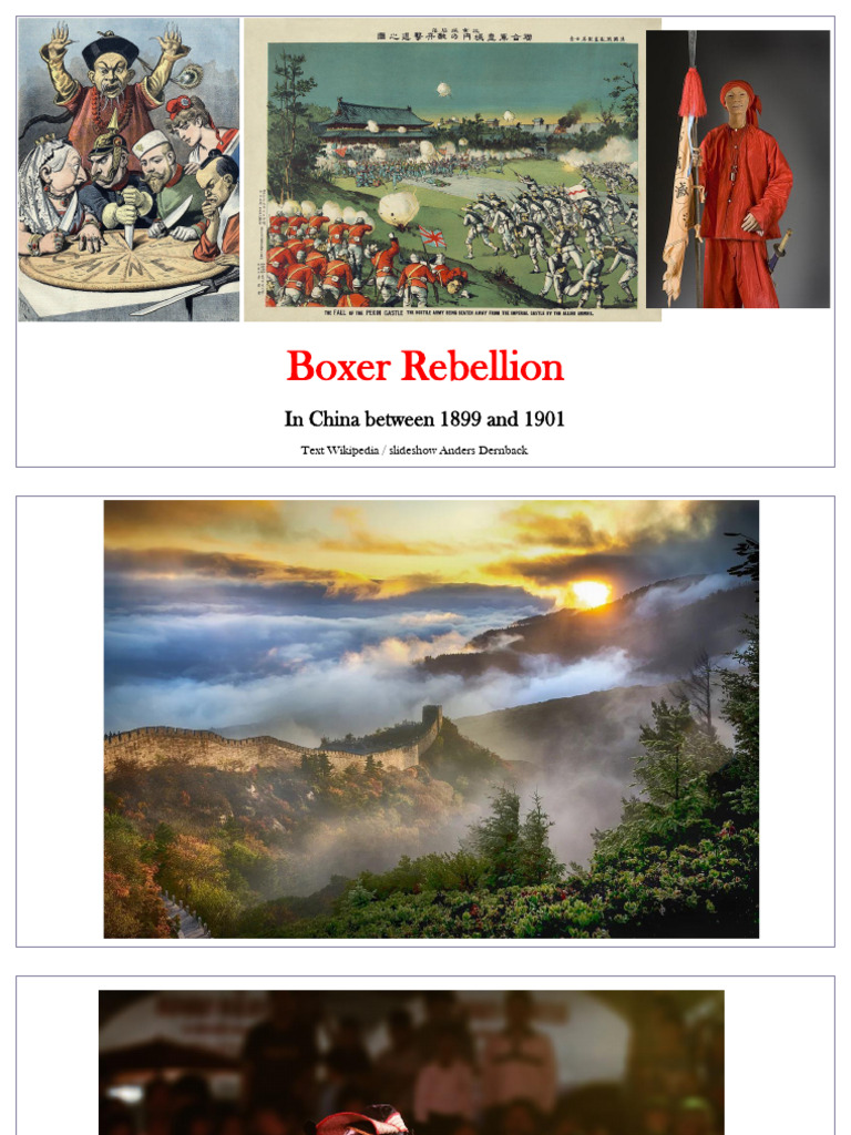 Boxer Rebellion | PDF | Qing Dynasty