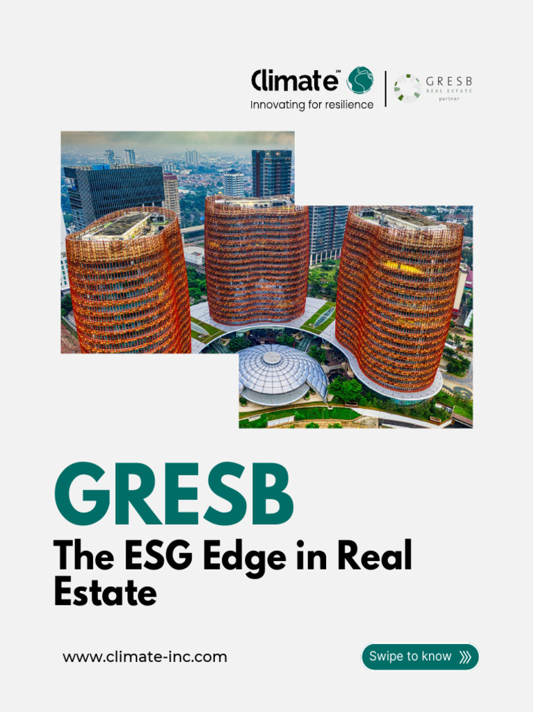 GRESB - The ESG Edge in Real Estate | PDF | Business | Technology & Engineering