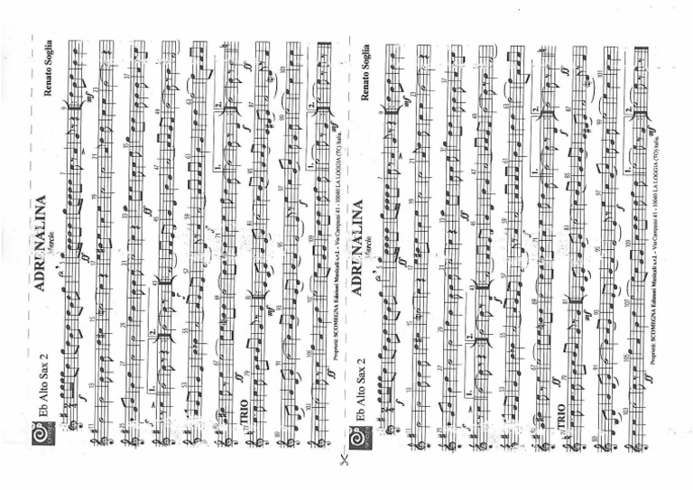 Adrenalina Sax Alto 2 | PDF