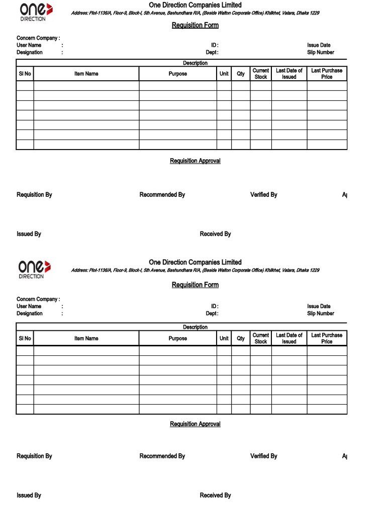 Requisition Form Update Format | PDF | Cyberspace | Computing
