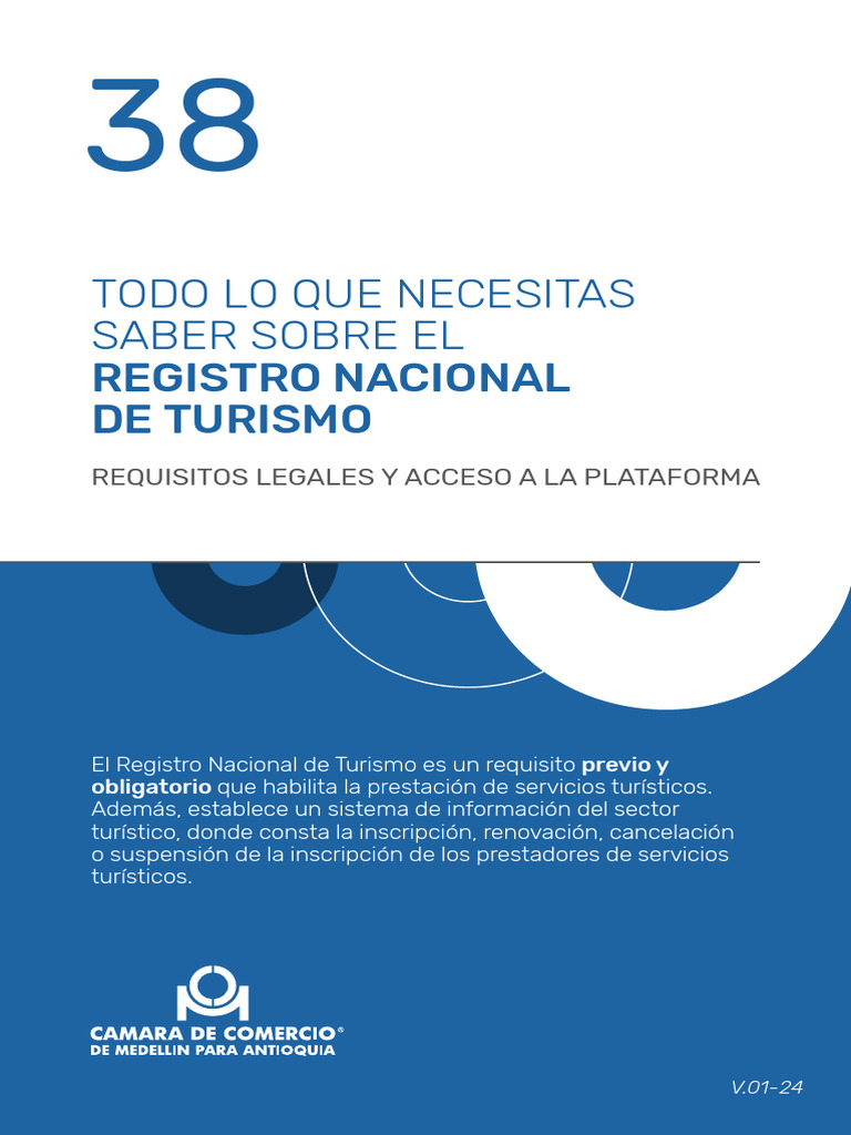 Guia 38. Registro Nacional de Turismo. | PDF | Turismo | Hotel
