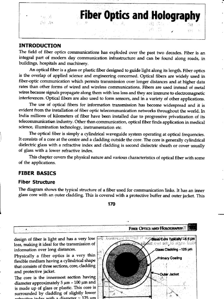 Selectedreference - 3b-Fiber & Holography | PDF | Optical Fiber ...