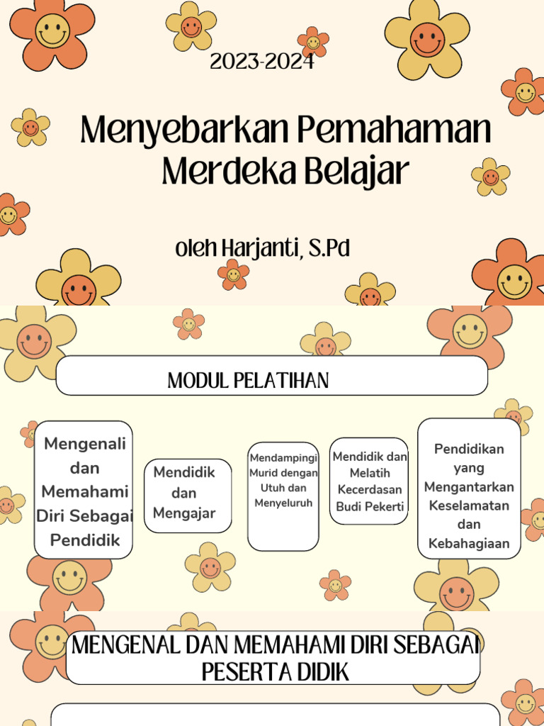 Orange and Yellow Retro Flower Power Daily Class Agenda Template | PDF