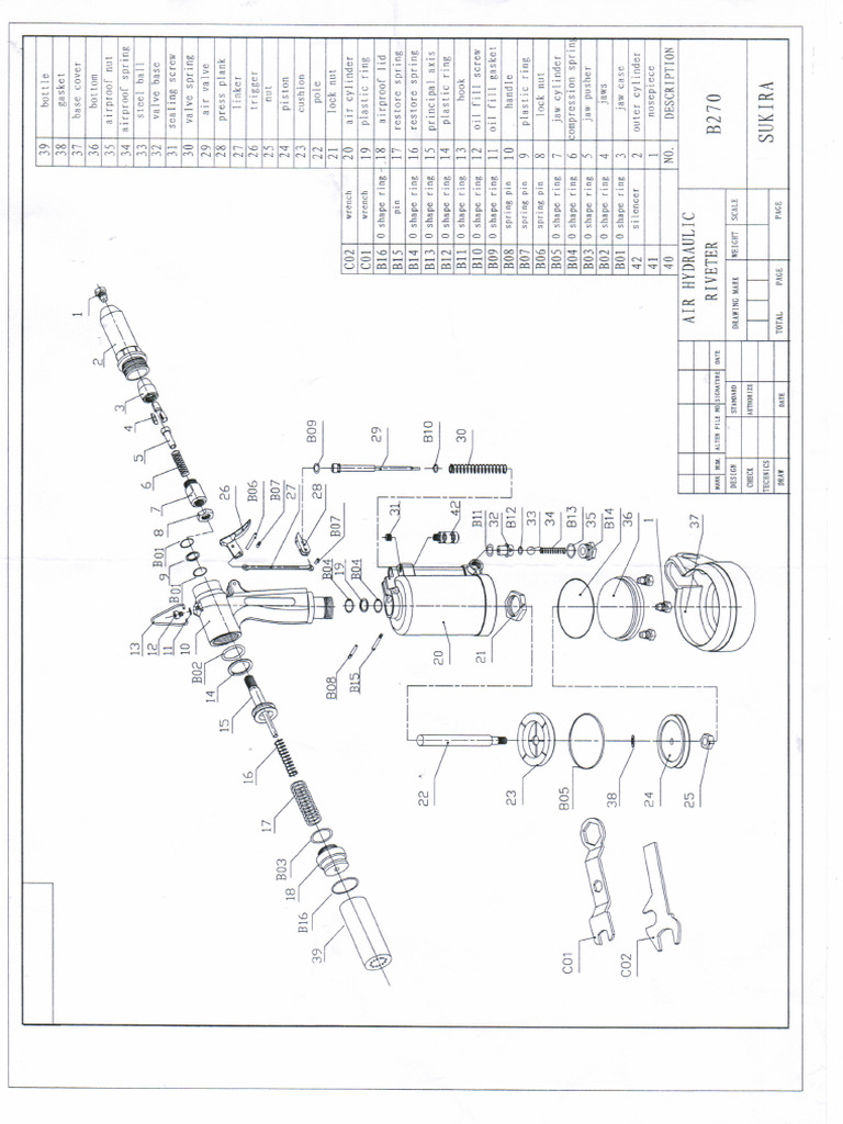 Manual Rebitador Pneumático B270 | PDF