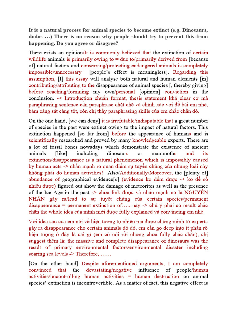 Animal Species To Become Extinct | PDF