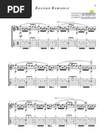 Spanish Romance (Romanza) Guitar Tab PDF | PDF