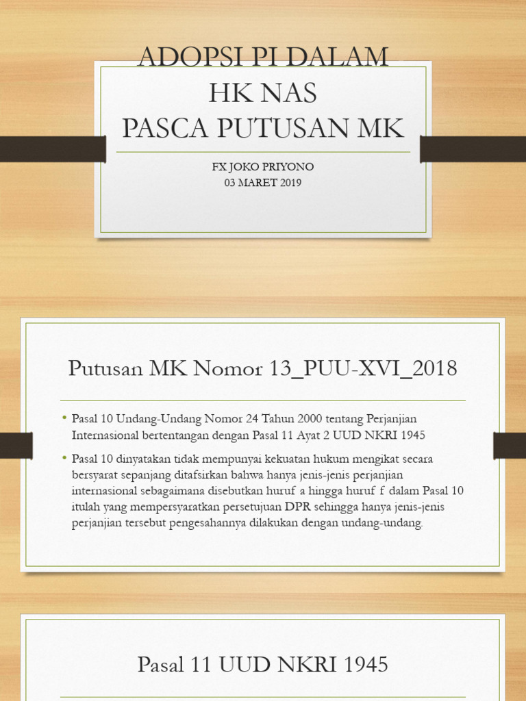 Adopsi Pi Dalam HK Nas | PDF