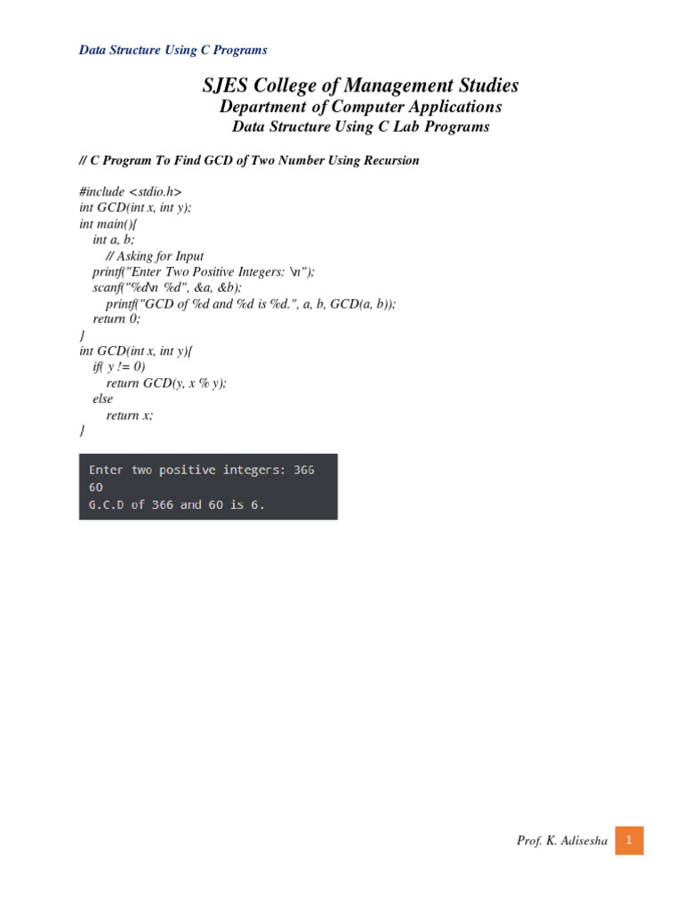 DSC program-Adi | Download Free PDF | Queue (Abstract Data Type) | Computer Programming