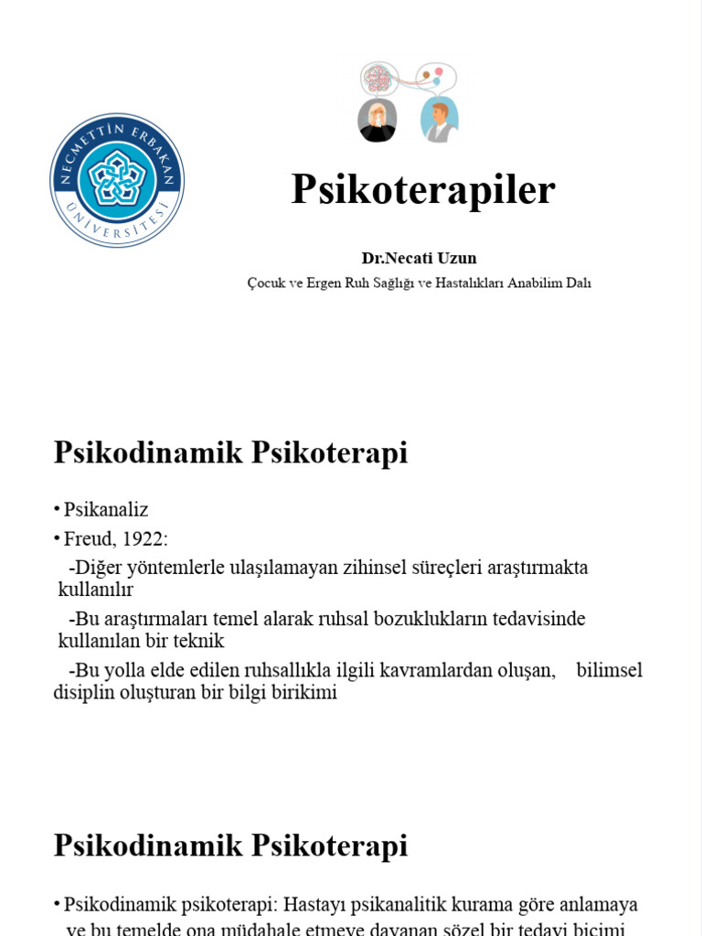 9 Psikoterapiler | PDF