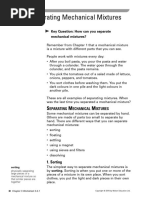 Understanding Mechanical Mixtures | PDF | Mixture | Chemistry