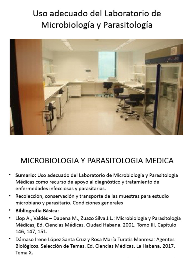 Importancia+de+Los+Laboratorios+de+Microbiologia | PDF | Infección | Microbiología