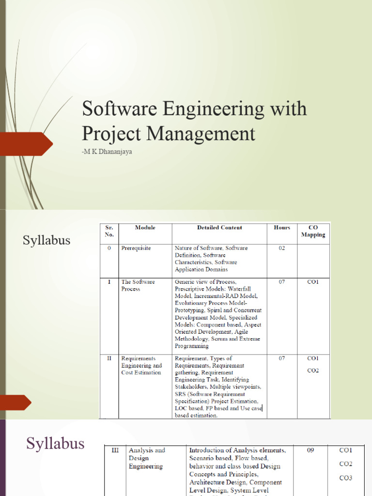 Chapter 1 Umbrella Activities | PDF | Software | Software Quality