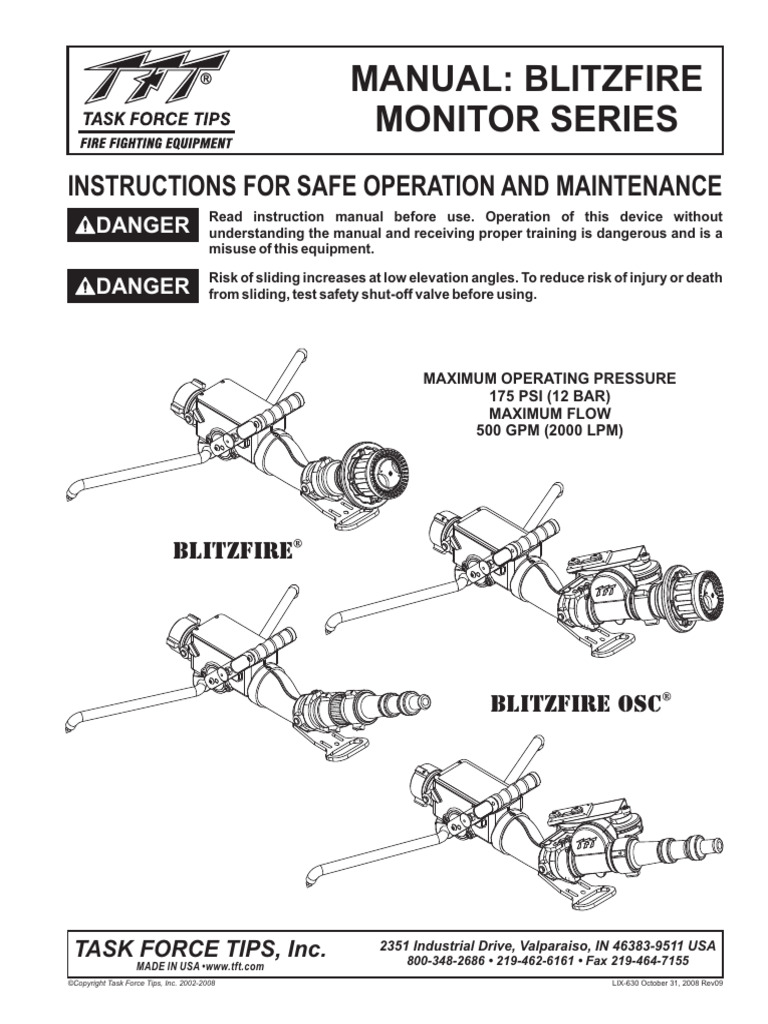 Blitzfire Osc | PDF | Valve | Implied Warranty