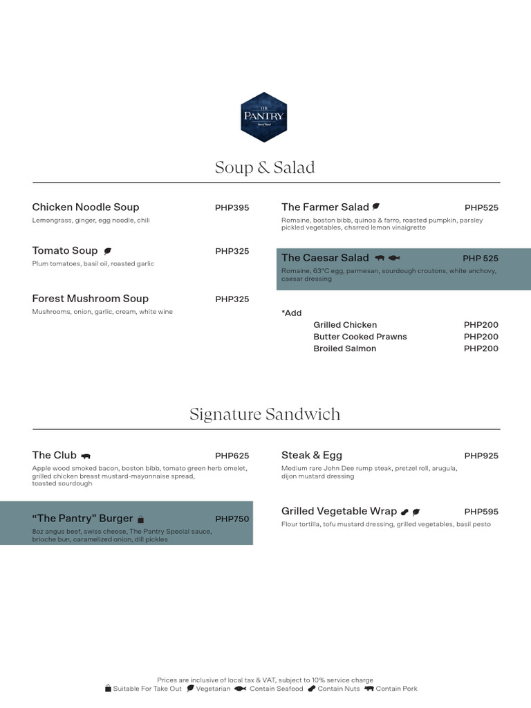 Menu: Soups, Salads, and Entrees | PDF | Pesto | Steak