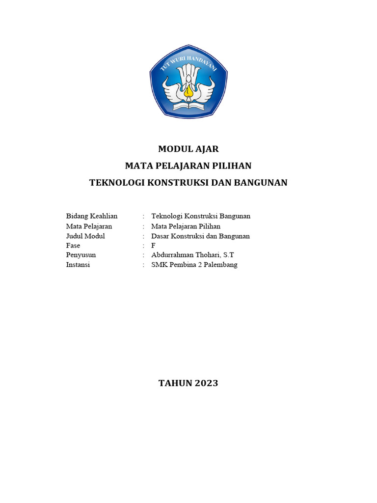 Modul Ajar 2 TKB | PDF | Seni