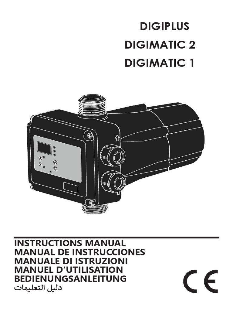 DIGIMATIC - DIGIPLUS | Download Free PDF | Power Supply | Pump