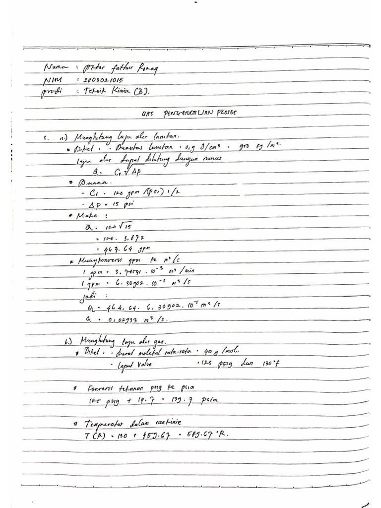 PENDALIAN Pthur Rozaq - 21015) | PDF