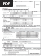 PAN Card Application and Correction Form | PDF | Applications Of ...